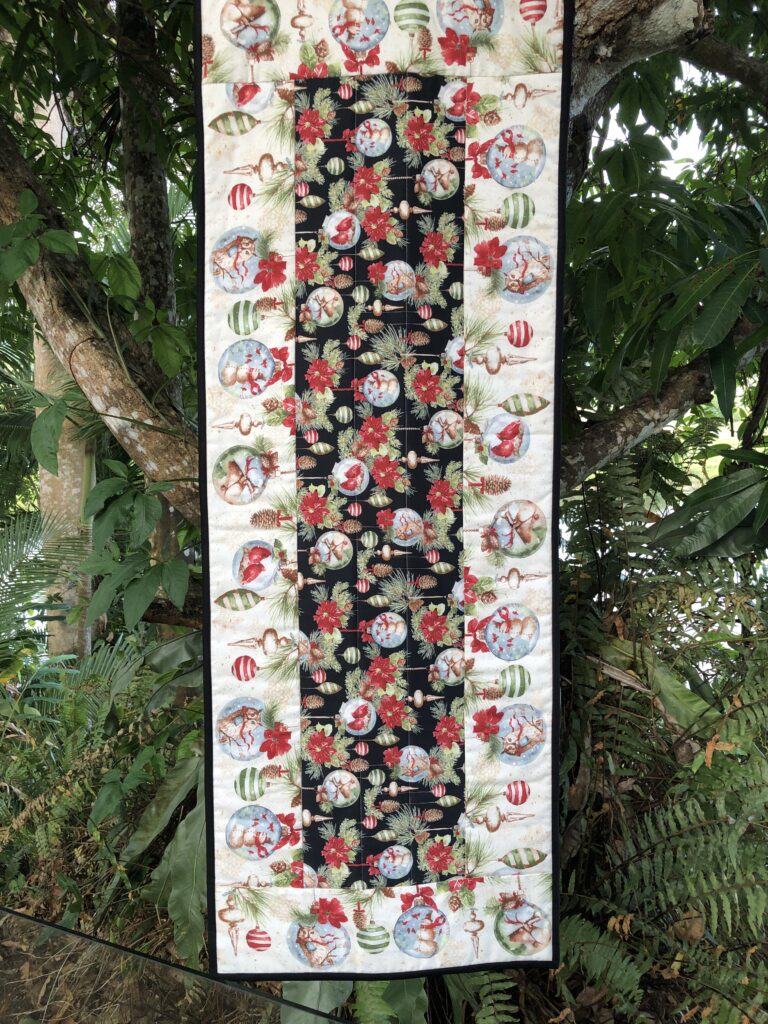 Christmas Baubles Table Runner - Patch & Co