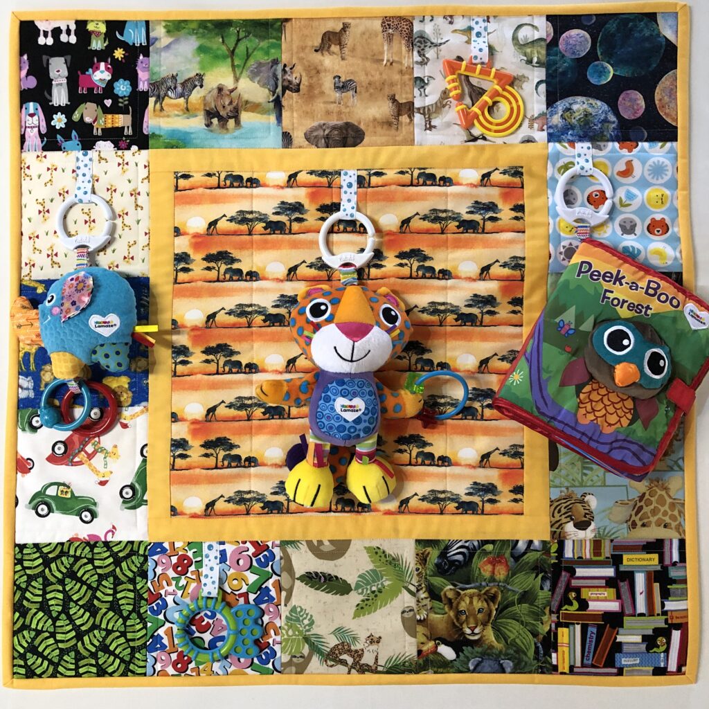 Lion No 1 Activity Quilt - Patch & Co